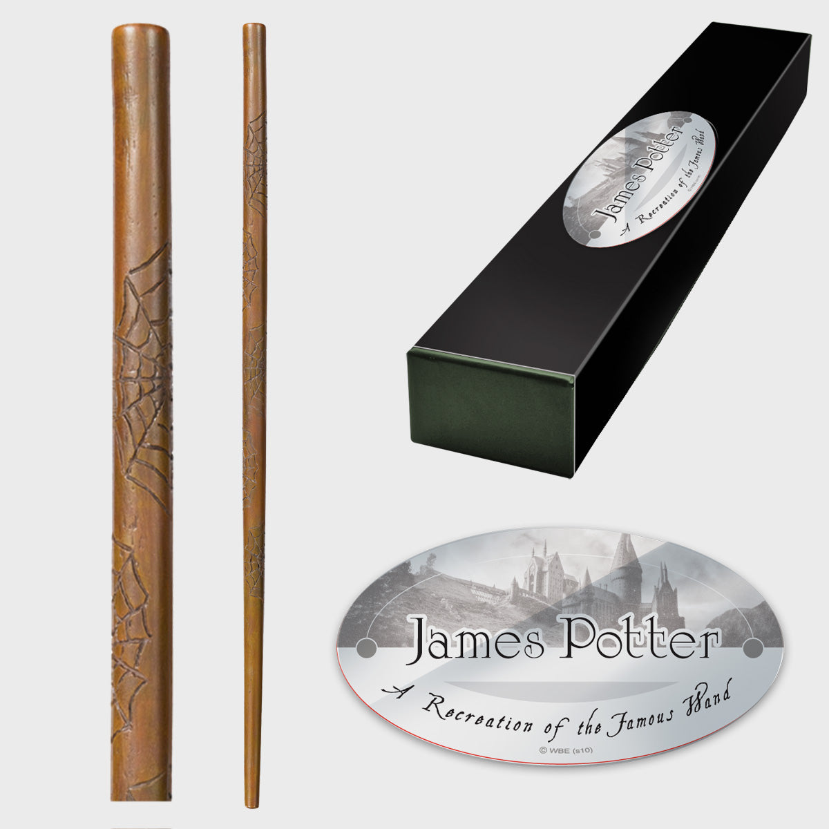 The Noble Collection - Harry Potter: James Potter Character Wand ...