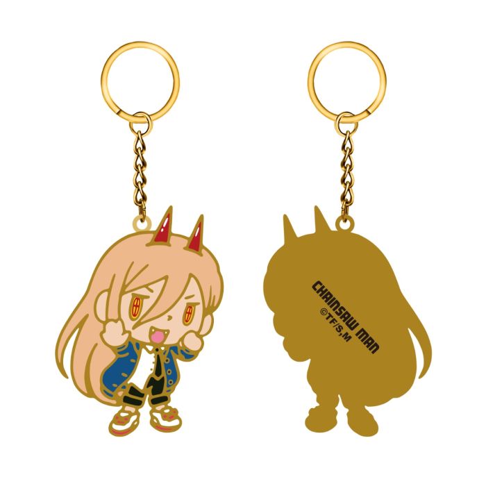 Sakami - Chainsaw Man: Enamel Metal Keychain - Power Chibi Design - 6c ...