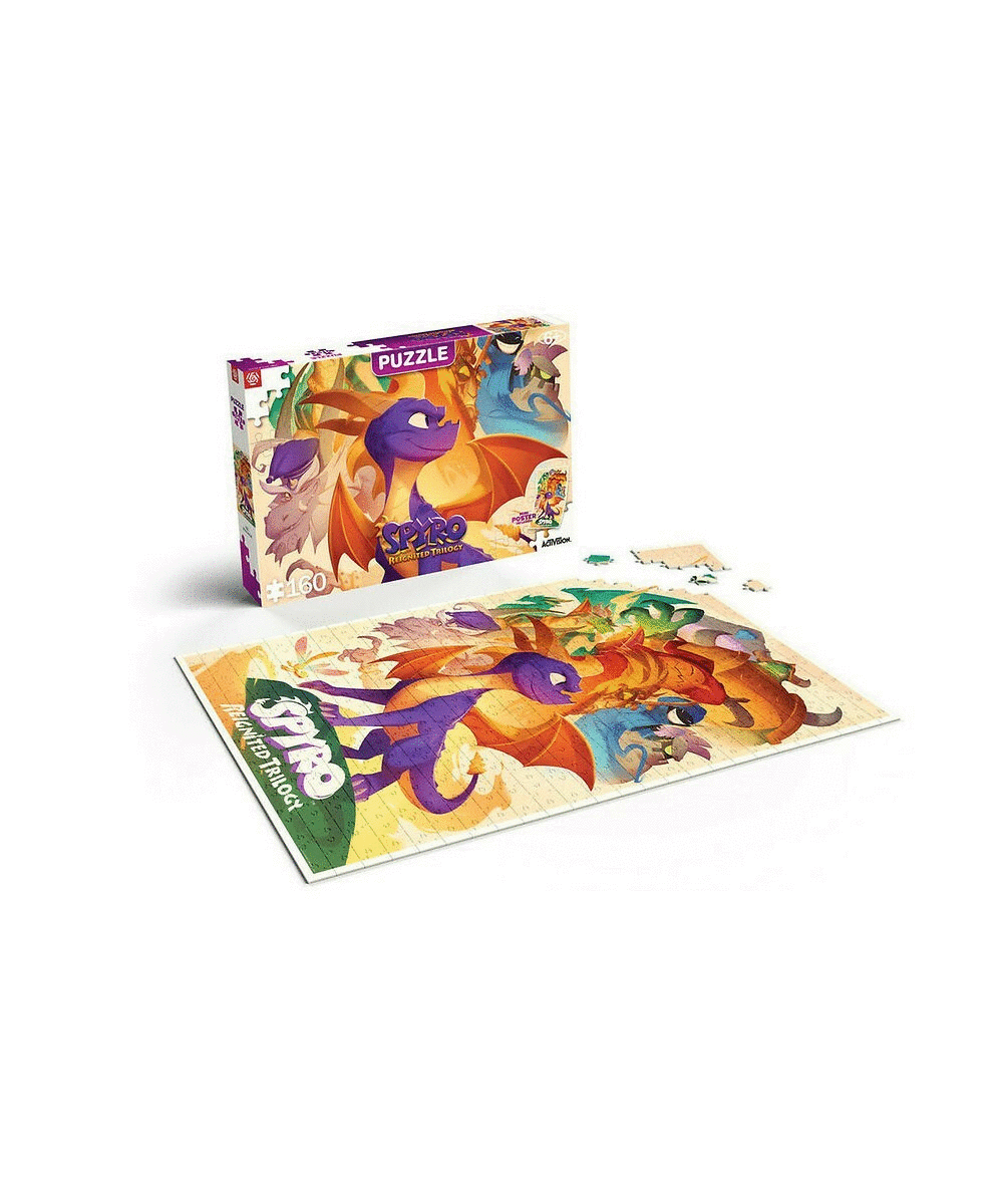 Good Loot - Kids Puzzle: Spyro Reignited Trilogy: Heroes (160 pieces ...