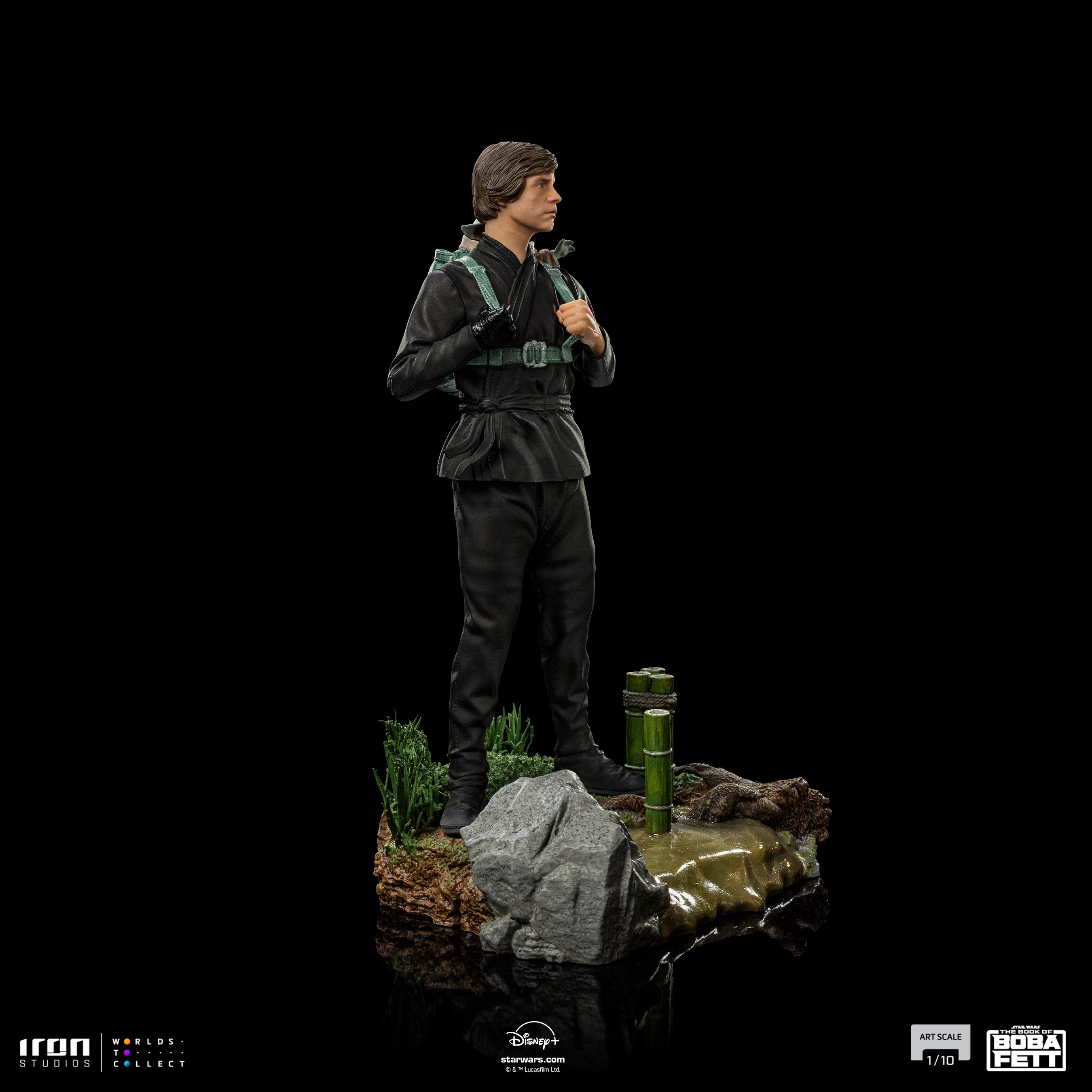 Book of Boba Fett: Luke Skywalker and Grogu Training 1/10 Scale Figure ...