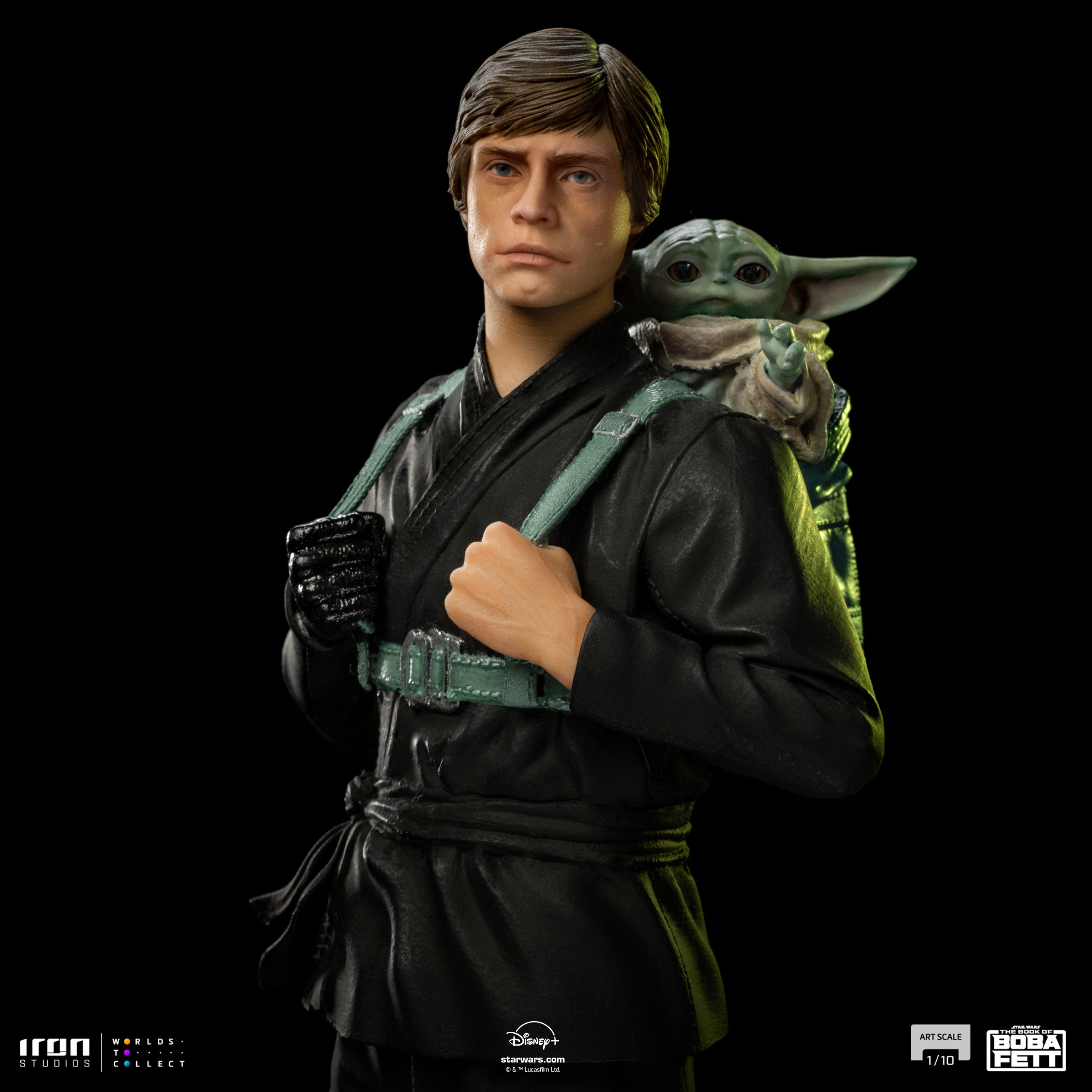 Book of Boba Fett: Luke Skywalker and Grogu Training 1/10 Scale Figure ...